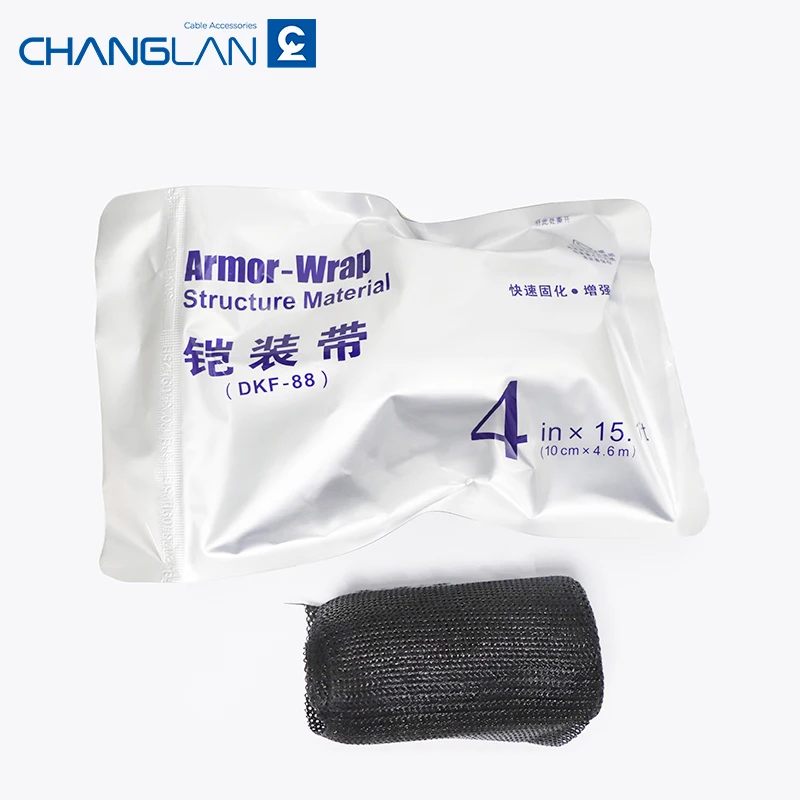 Changlan DKF-88 Fiberglass Armored Tape with Rubber Adhesive for ...