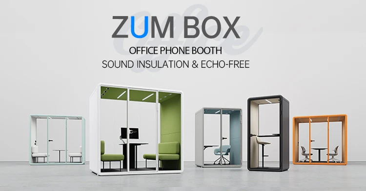 Design Office Pod - Movable Privacy Booth for Work