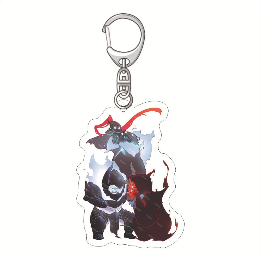 10 Color New Anime Solo Leveling Transparent Acrylic Keychains Key Ring ...