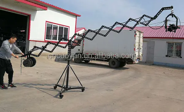 Small Telescopic Camera Crane 5.5m - Perfect for DV Cameras