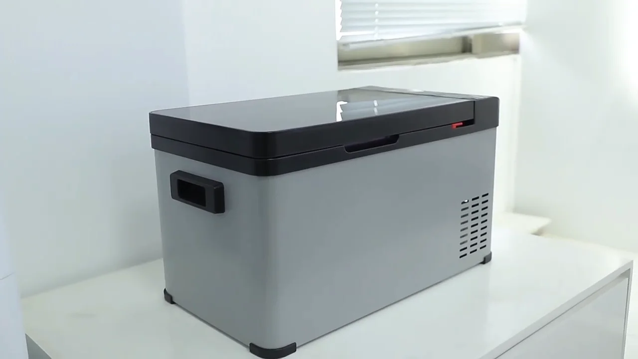Dc 12 V/ 24v Portable Mini Compressor Fridge Freezer Refrigerator For ...