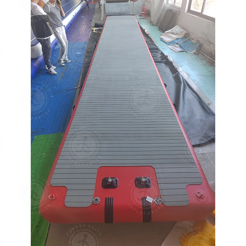 Inflatable Floating Dock Rescue Bridge Path Walkway For Temporary ...