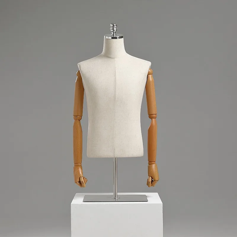 Men Fabric Covered Bust Form Mannequin| Alibaba.com
