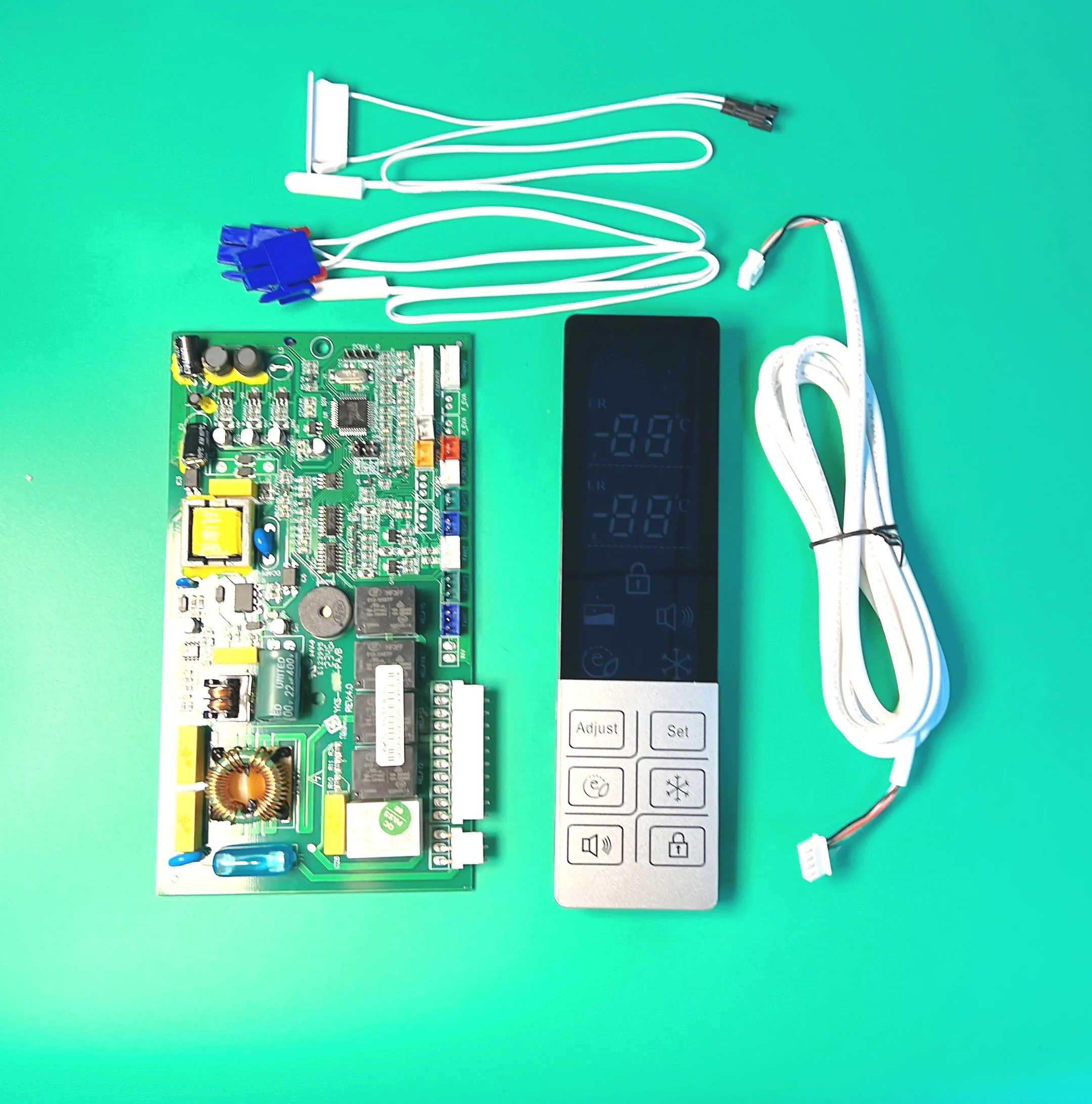 Techusn Digital Control Panel with PCB for Freezer & Refrigerator