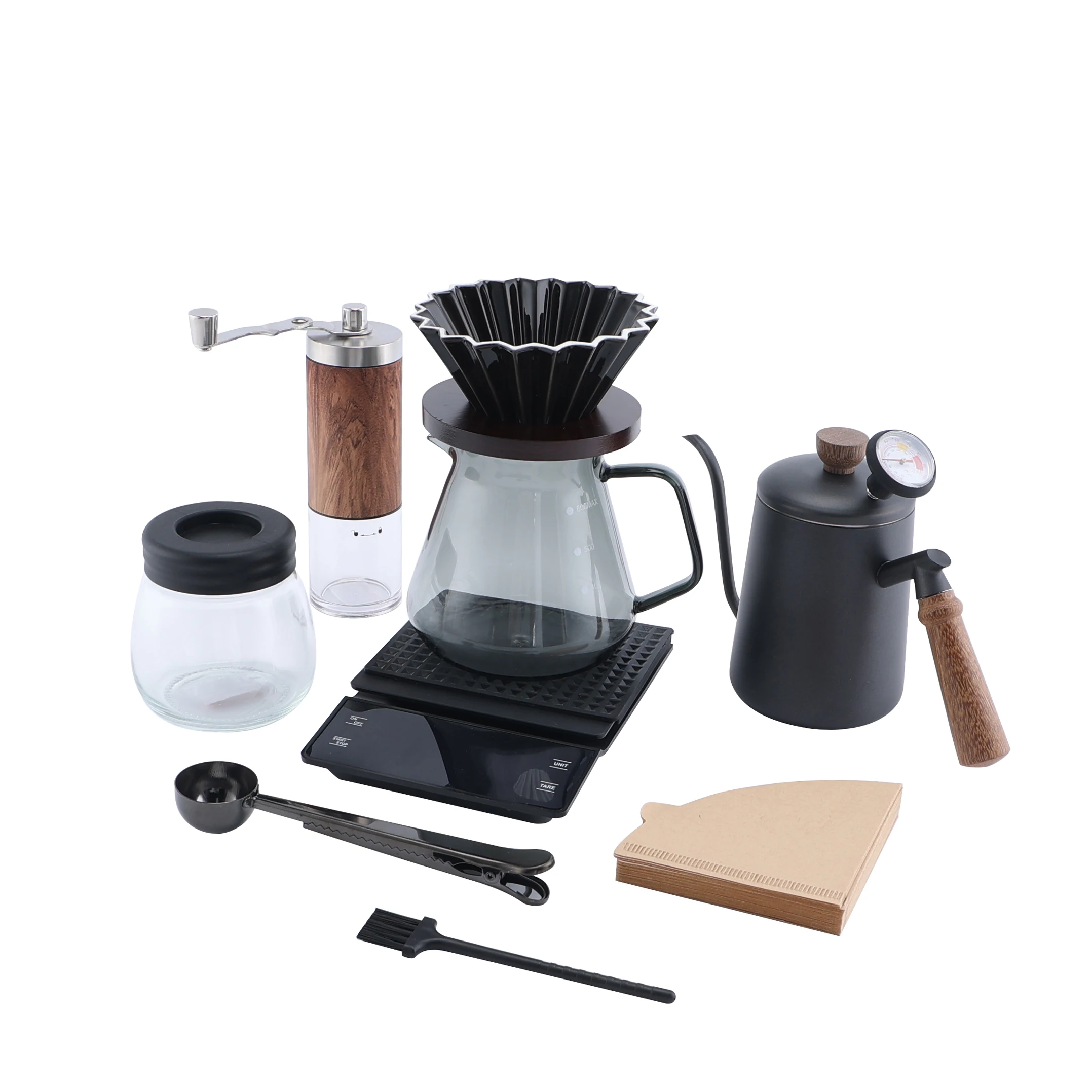 Custom Hot Sale Portable Coffee Maker Set Pour Over Drip Coffee Set ...