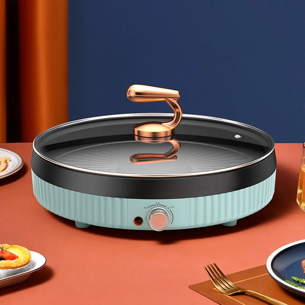 Meishengfa Oem1300w Household Indoor Round Korean Grill Pan Electric ...