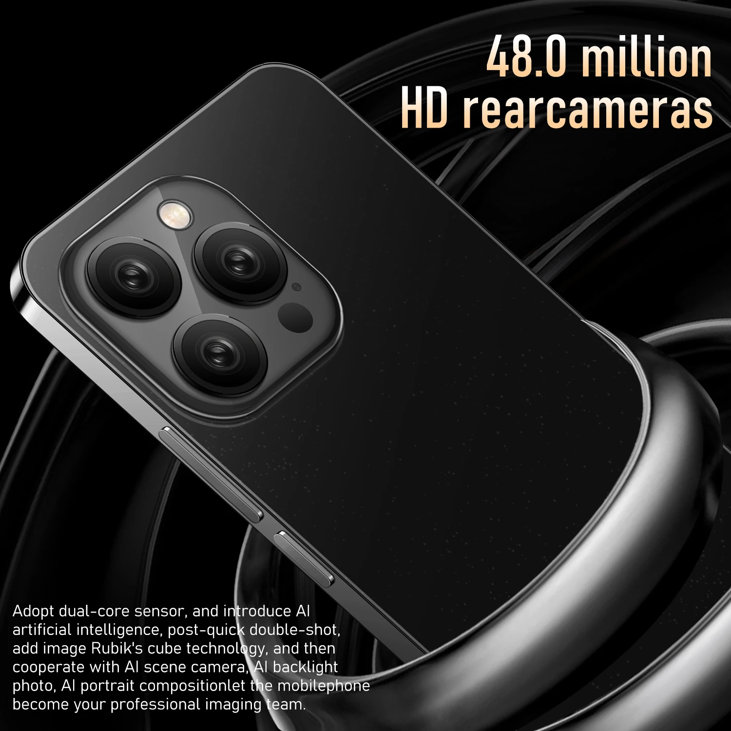 2023 New I 14 Pro Max 12+512gb I12 Dual Sim Card Telephone Origin Clone ...