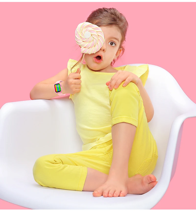 H96 Kids Smart Watch - Heart Rate, Sleep Monitor & Alarm