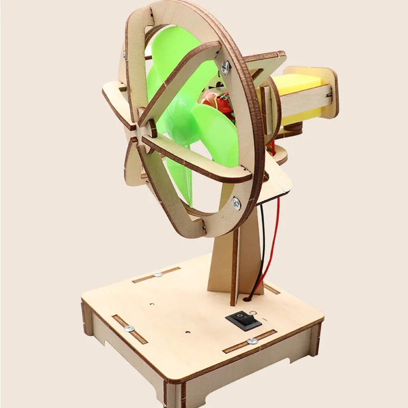 DIY Shaking Head Electric Fan DIY Science Experiment Kit & Education ...