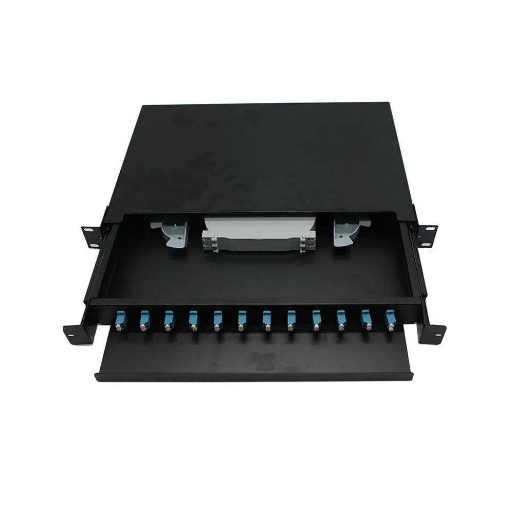 Regalmontage Faser-Optik-Verteilerrahmen Rack Mount Drawer 1U