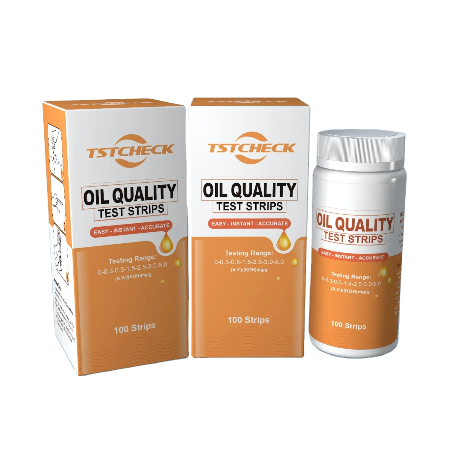 Rapid Test Kit at Home - Free Fatty Acids Fry Oil Test