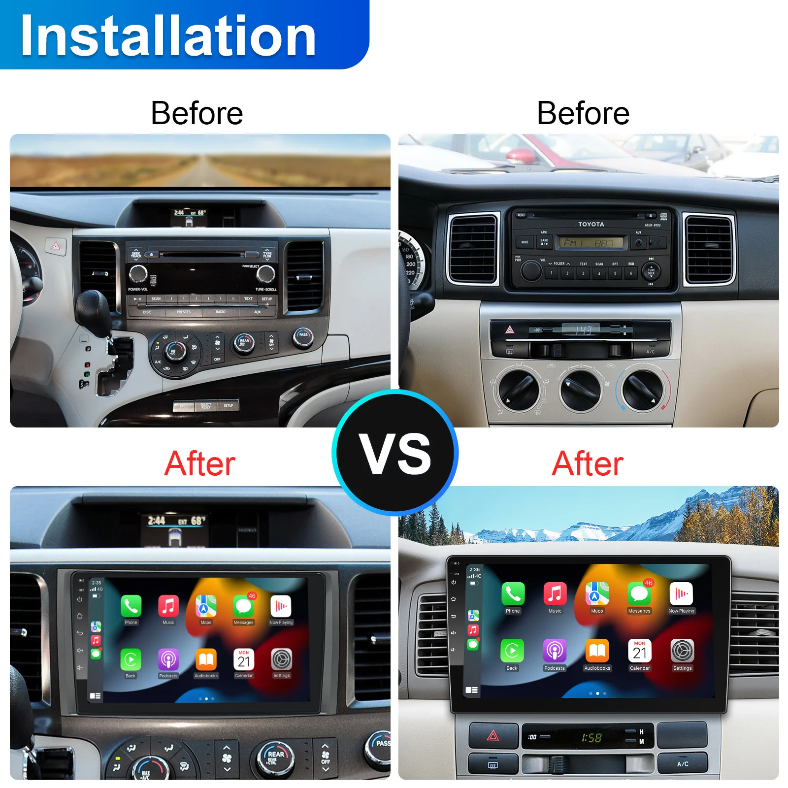 Universal 7870 Navigator - Advanced Android Car DVD Player