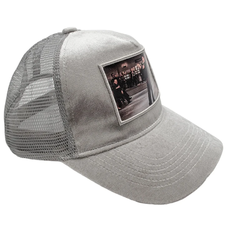 Velvet Cap Custom Trucker Baseball Hat Wholesale Revenite With Picture ...