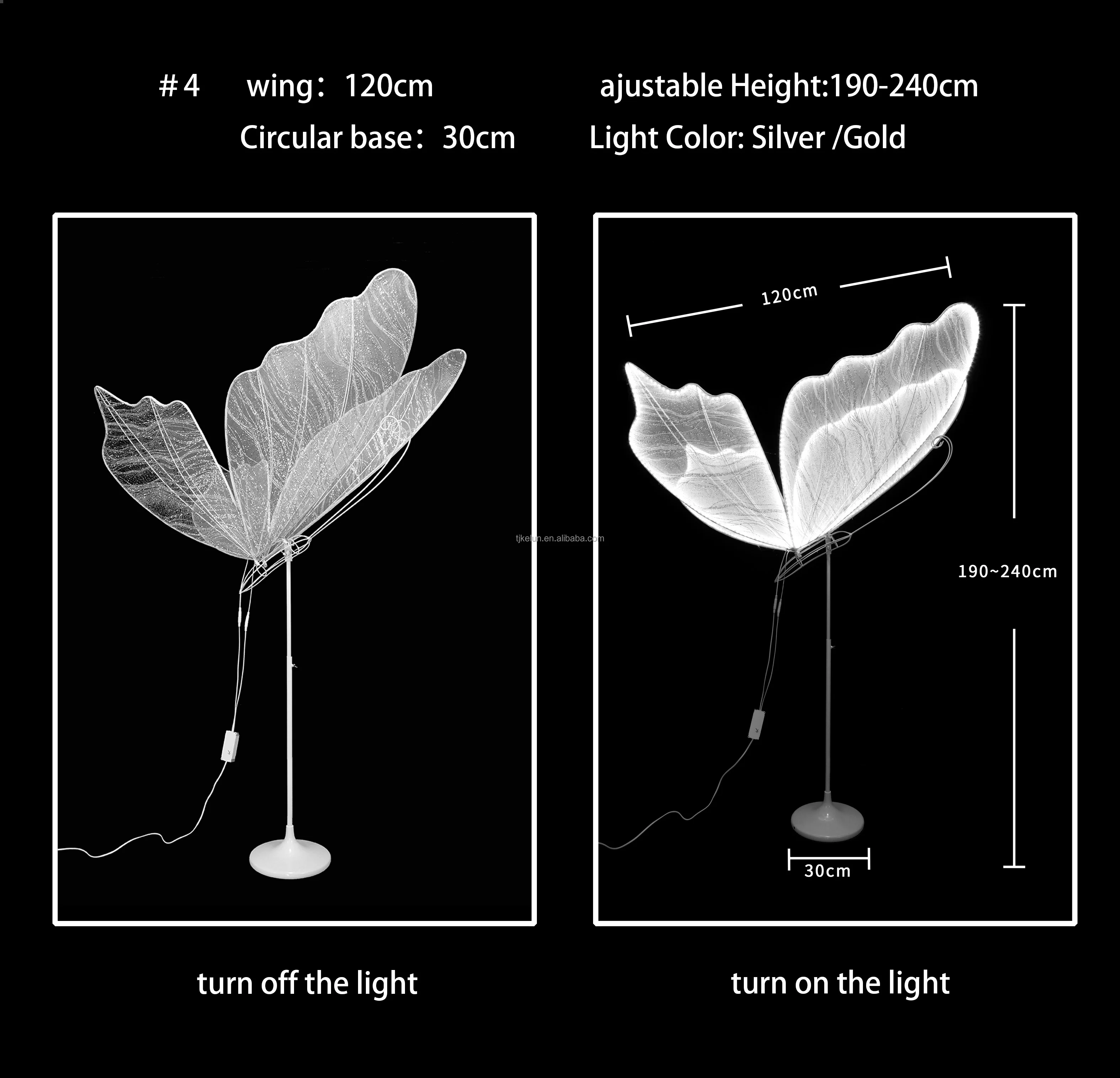 Butterfly LED Lights - Elegant Wedding Decor Solutions