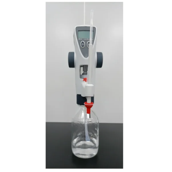 Lab 50ml Digital Bottle Top Burette & Dispenser for Battery Electrolyte ...