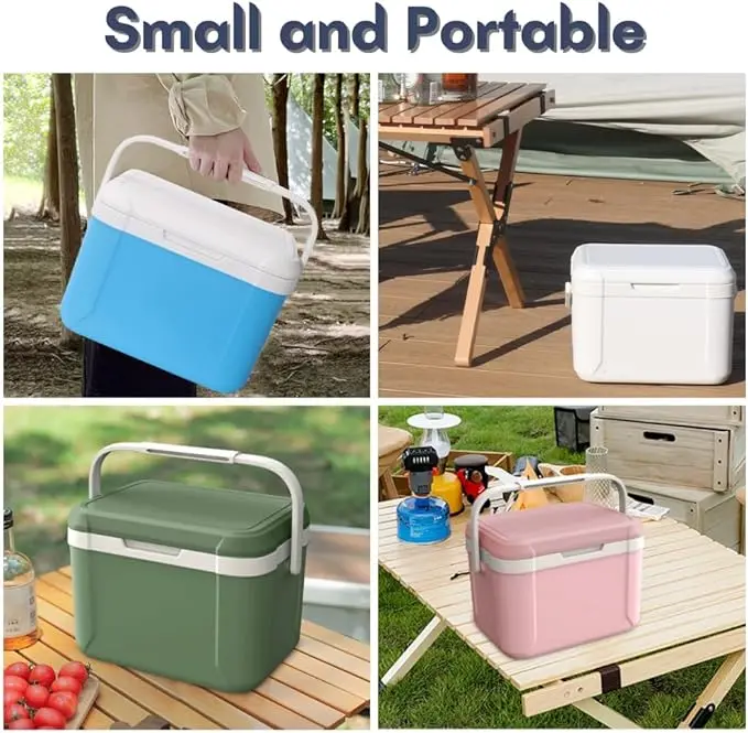 Seemore 22 Liter Ice Chest Box Cooler Hard Insulated Portable For Beach ...