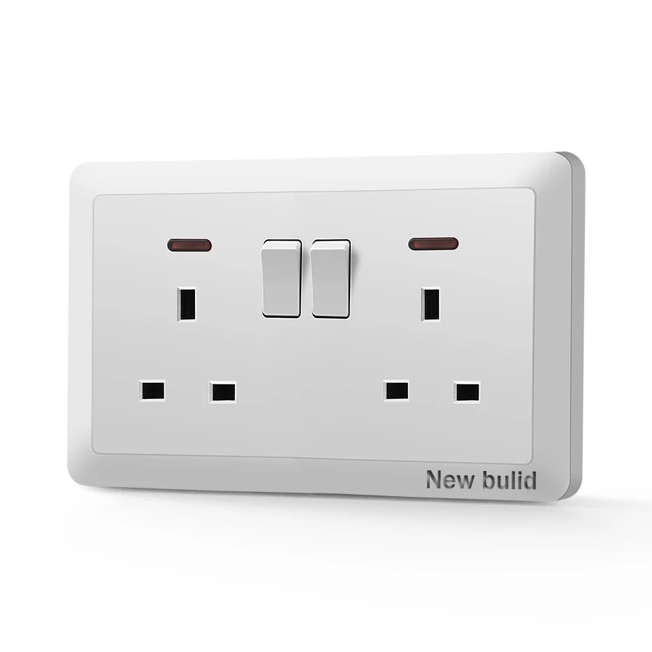 Wall Switch Uk Africa Electrical Switch Socket British Standard Switch ...