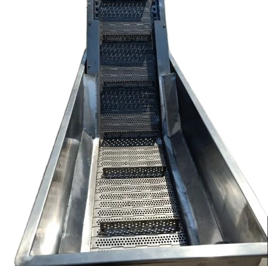Stainless Steel Chain Lift Conveyor for Washing Machine