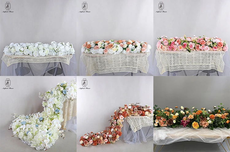 Eco-friendly Artificial Flower Table Runners for Events