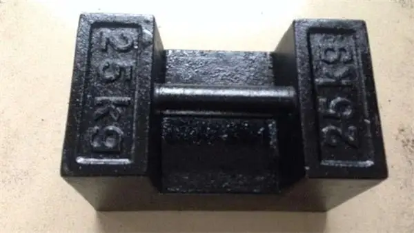 20kg Cast Iron Calibration Weights - Reliable and Durable