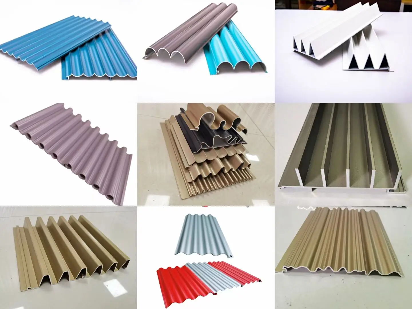 Durable and Stylish Aluminum Corrugated Panels for Cladding