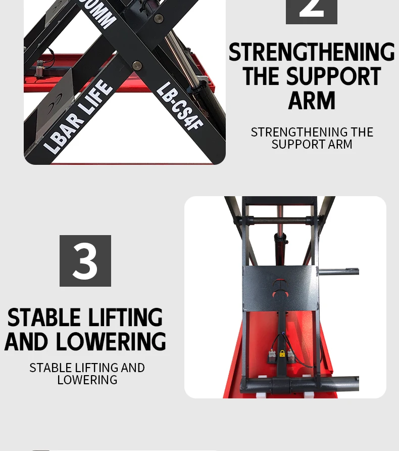 3t Hydraulic Car Lift Elevator - 1.2M Cheap Scissor Lift