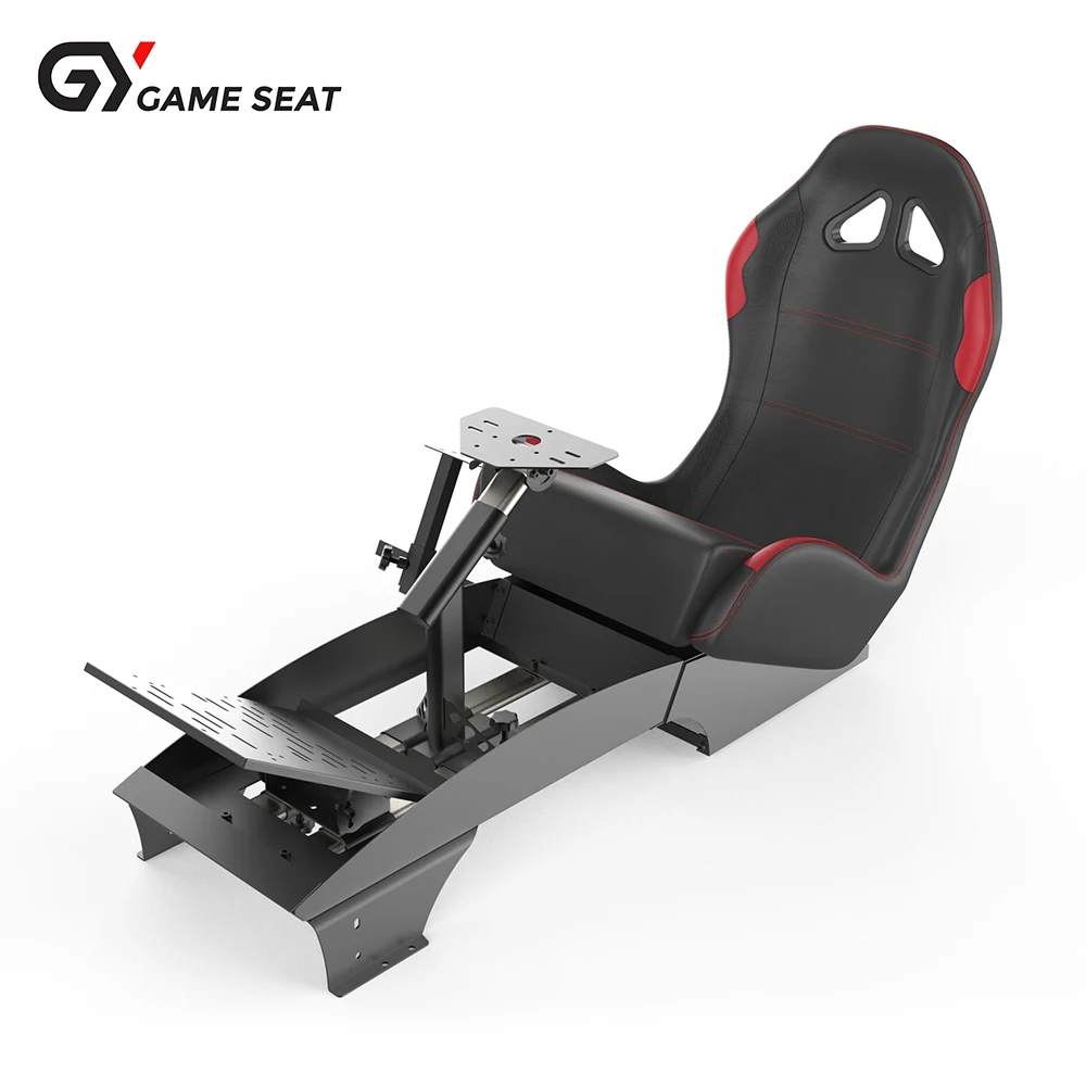 GY046 PC PS5 Sim Racing Simulator Cockpit Car Gaming Chair with Gear ...
