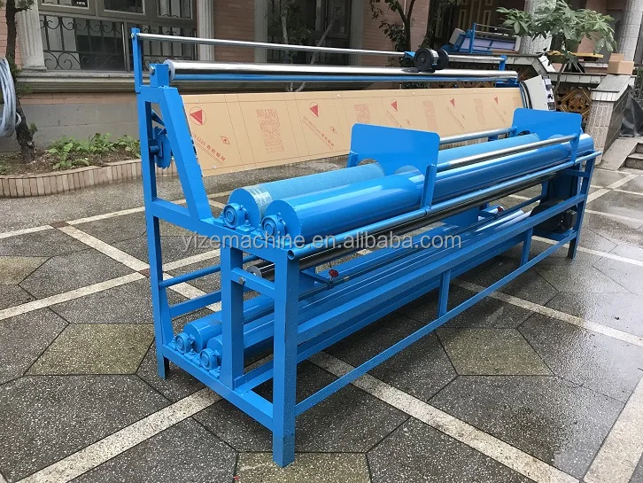 Automatic Yard Counter Textile Fabric Roller Winding Machine