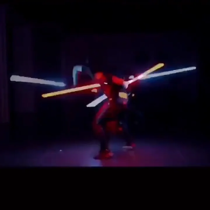 Colorful Led Flashing Laser Lightsaber Cosplay Dueling For Kids Glowing ...