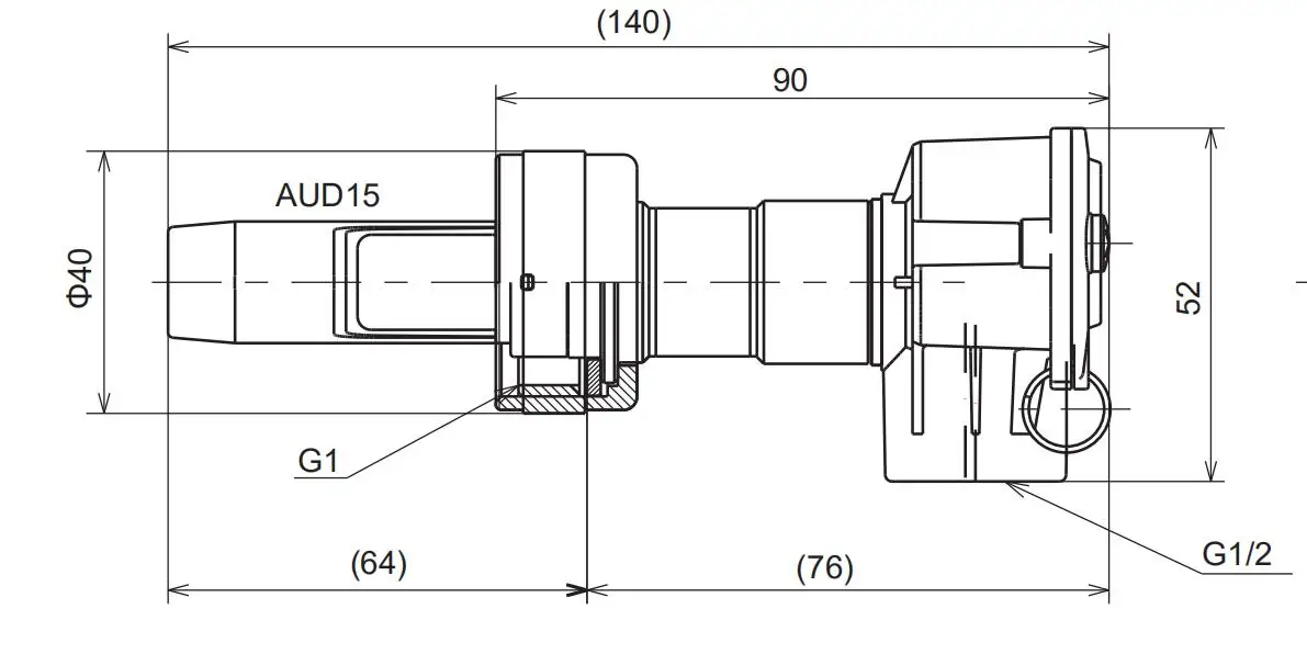 AZBIL AUD15C1000 Flame Detector - High Performance UV Sensor