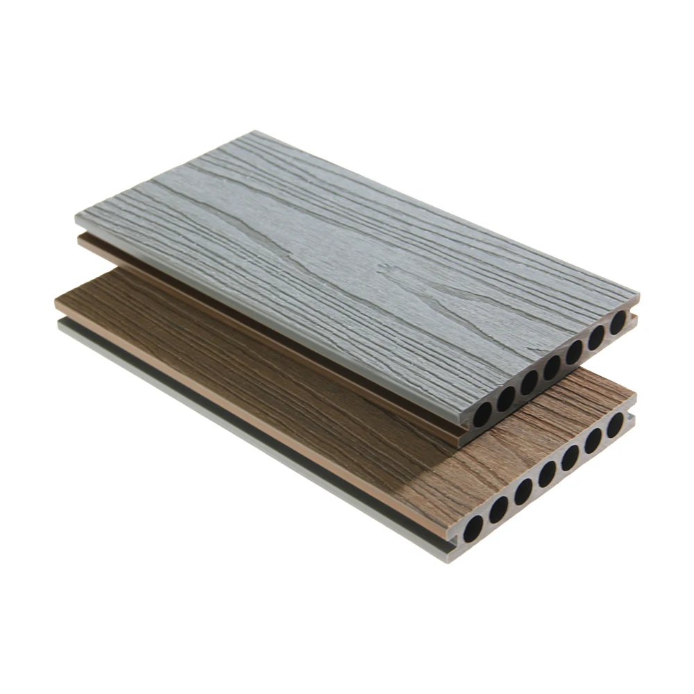 Foju Exterior Wpc Embossed Plank Decking Is Solid 3d Wood Plastic Composite Decking Patio ...