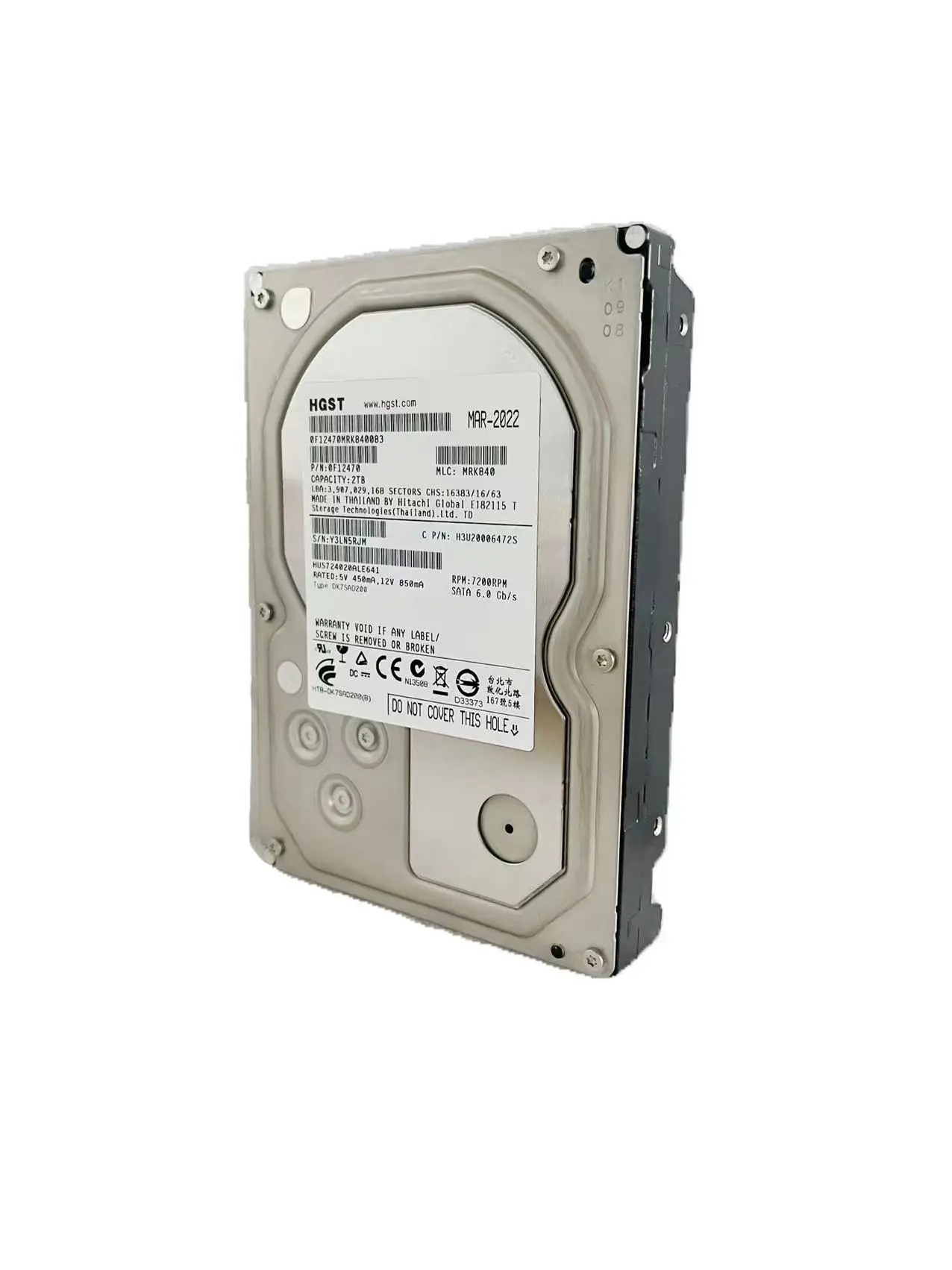 Hi Ta Chi 2t Desktop Hard Drive 2tb Monitoring And Recording Mechanical ...