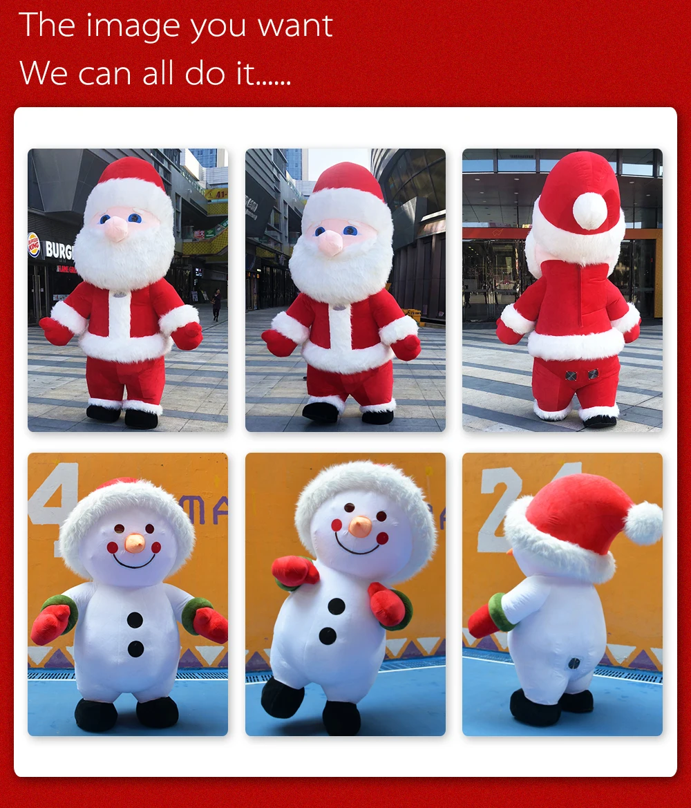 Non-inflatable and Inflatable Mascot Costumes by Saygo