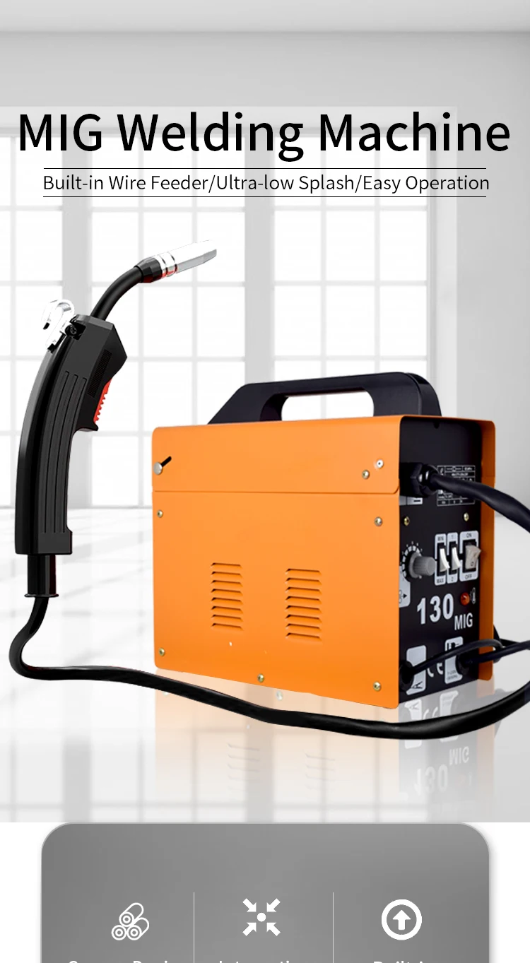 High Quality 230V Gasless Welding with Portable MIG Machine