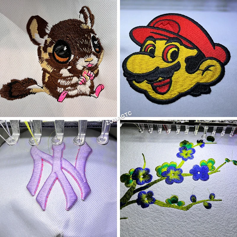 Mini1201 Save Space High Quality Long Service Life Embroidery Machines ...