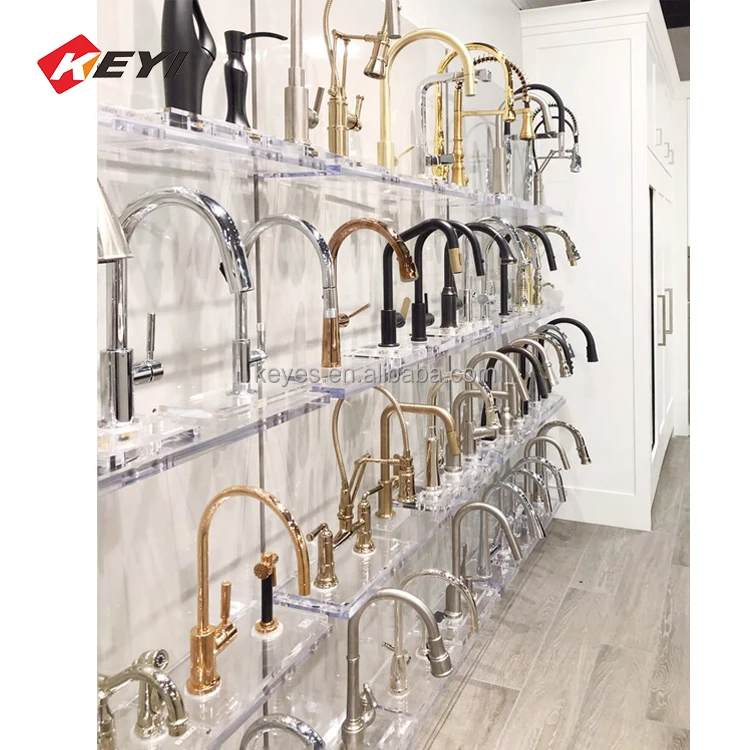 Custom Transparent Tap Display Stand Acrylic Faucet Display Rack - Buy ...