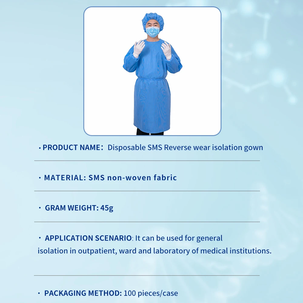 Topmed Surgical Sterile Gowns - Disposable & Ozone Disinfected