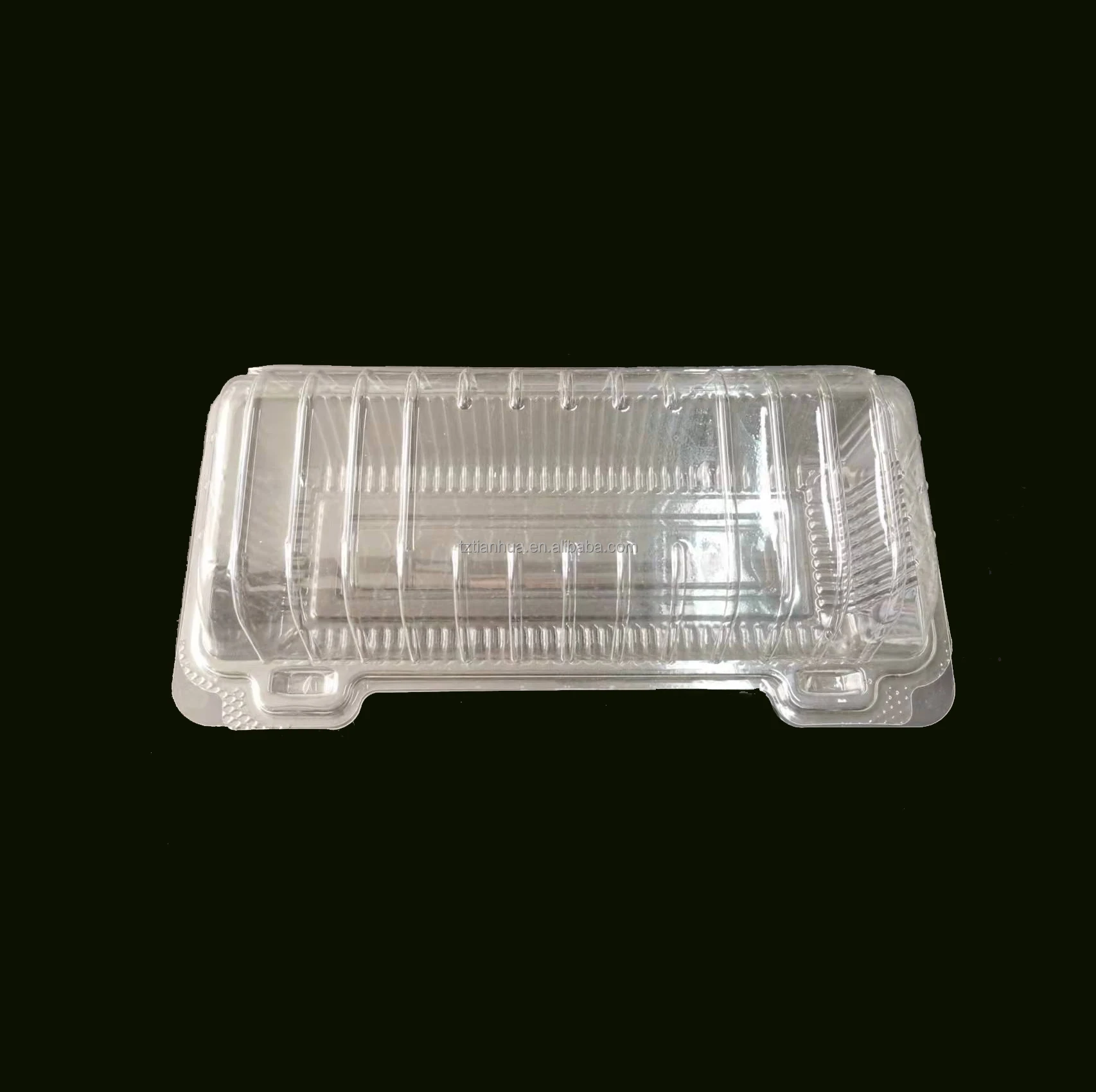 Rectangular Clear Plastic Hinged Food Container,Clear Plastic Take Out ...
