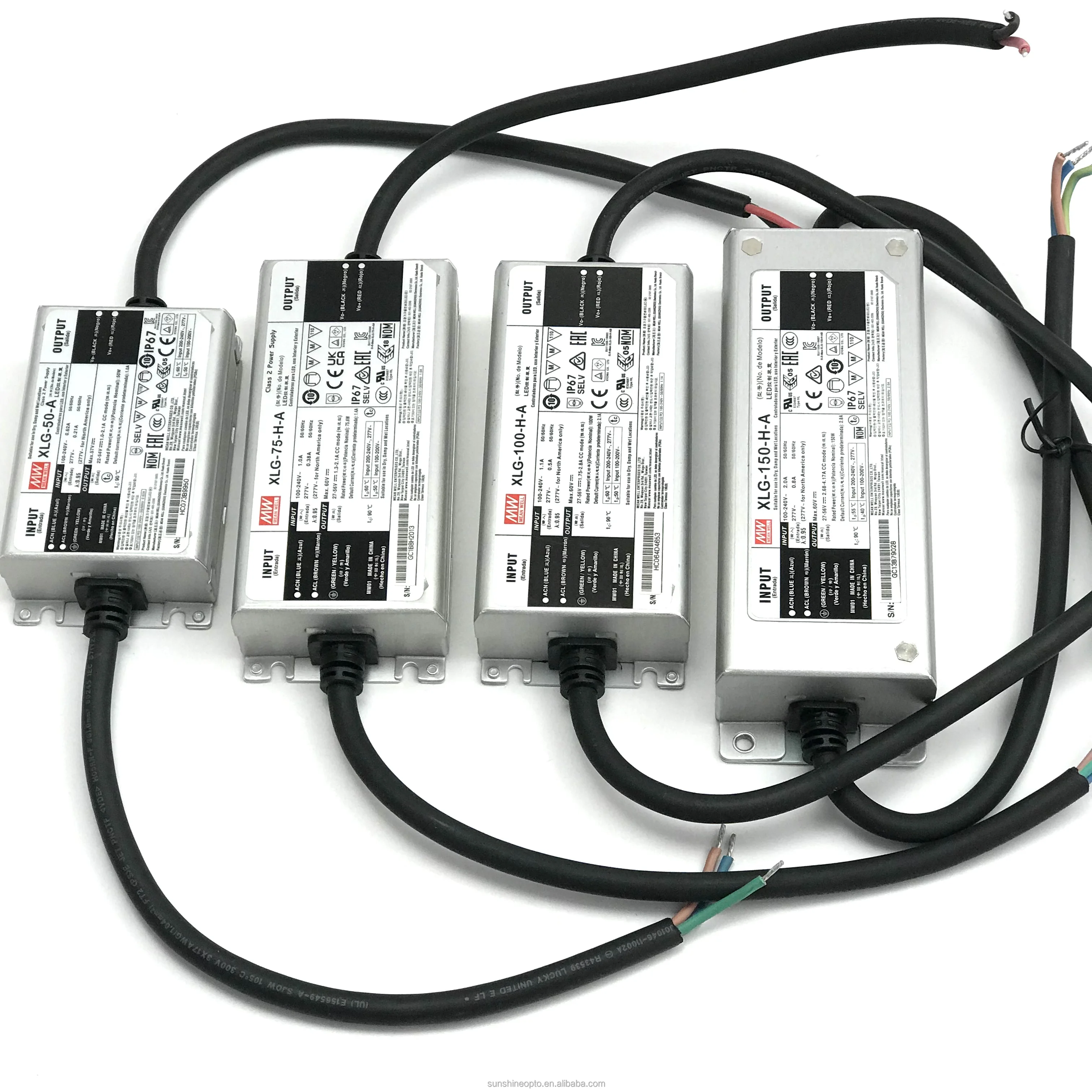 XLG Stock - Reliable Outdoor IP67 LED Drivers for Street Lights