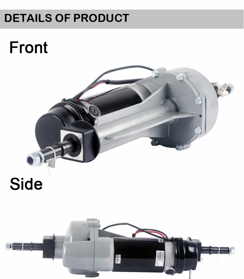 Linix 24v Dc-motor Transaxle Motor For Scooter Go-cart 500w Electric ...