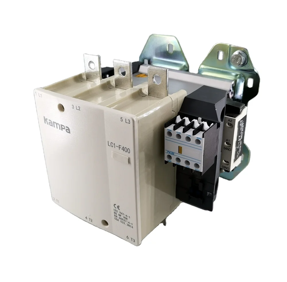 LC1 F400 380V Telemecanique 3P AC Contactor 400A for AC Motor