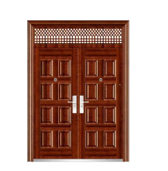 Modern High Level Homes Entry Doors Exterior Double Hinge Steel ...