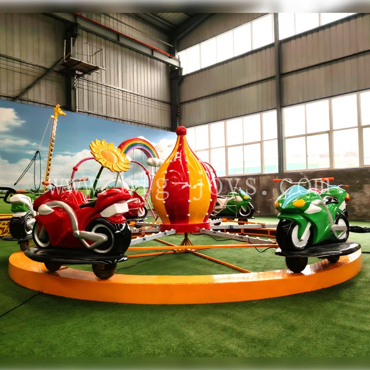 Amusement Park Coin Operated Kiddie Rides Motor Race/motor Race Rides ...