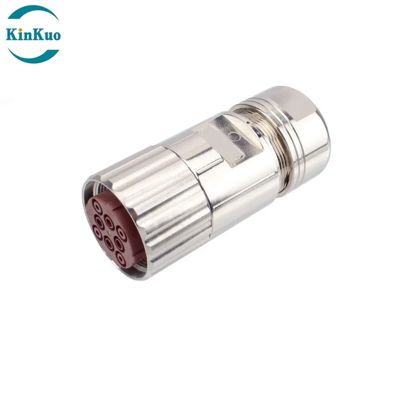 KinKuo M40 8Pin Female Connector M40-8P Metal Connector for Cable ...