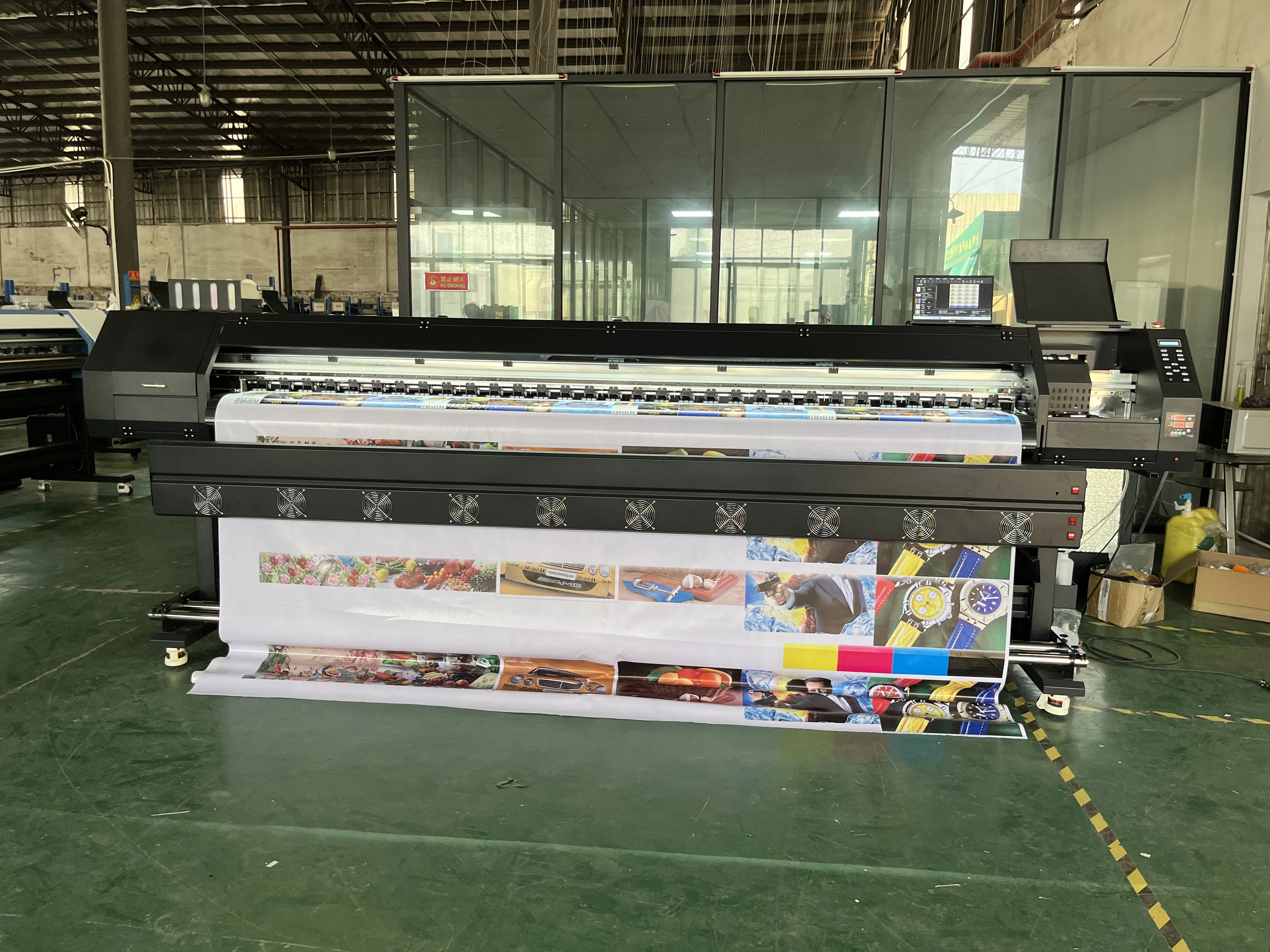 New Arrival 10ft Large Format Flex Banner Printer with Dual I3200 Hgih ...