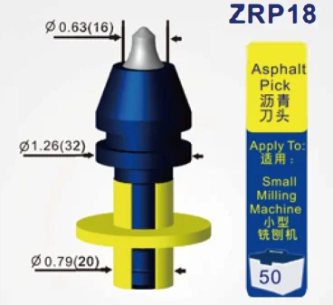 Road Milling Teeth Removal Tool RP18 - Durable & Efficient