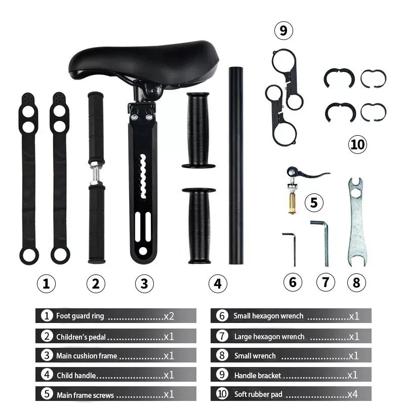 Adjustable Bike Saddle - Durable, Ventilated, and Waterproof