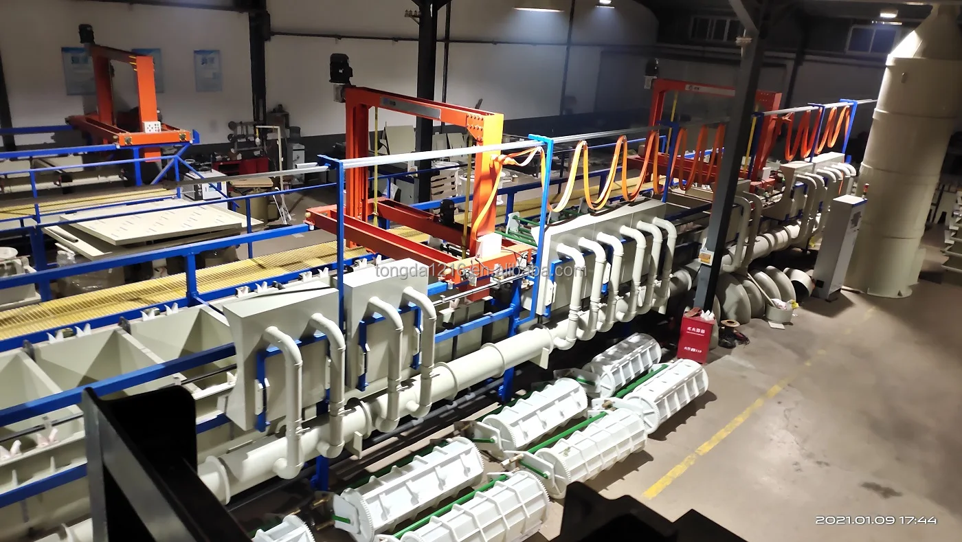 Electroplating Line Bolt Galvanic Plating Machine Galvanized tank ...