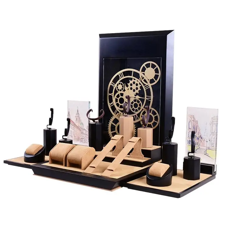 Custom Design Watch Display MDF Watch/Bracelet Display Stand/C Ring ...