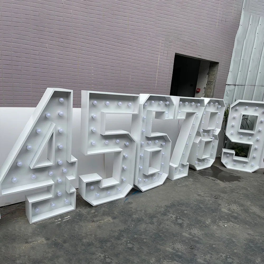 Factory Customized Size Logo 4ft Large Giant Lights Up Letters Led ...